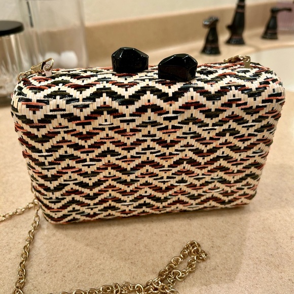 Bags | Cute Mini Bag Clutch With Gold Chain | Poshmark